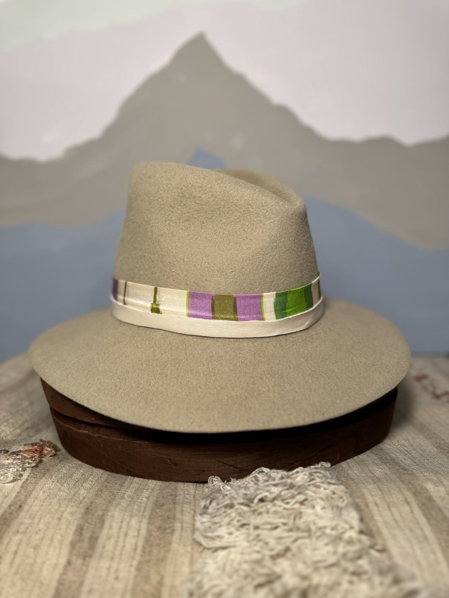 Bone Rabbit Felt Western Hat | Bespoke Hand-Made Hats | Colorado Crown Co.